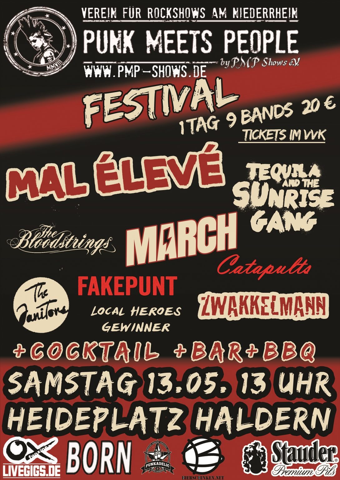 Punk Meets People Open-Air-Festival findet am 13.05.2023 in Haldern ...